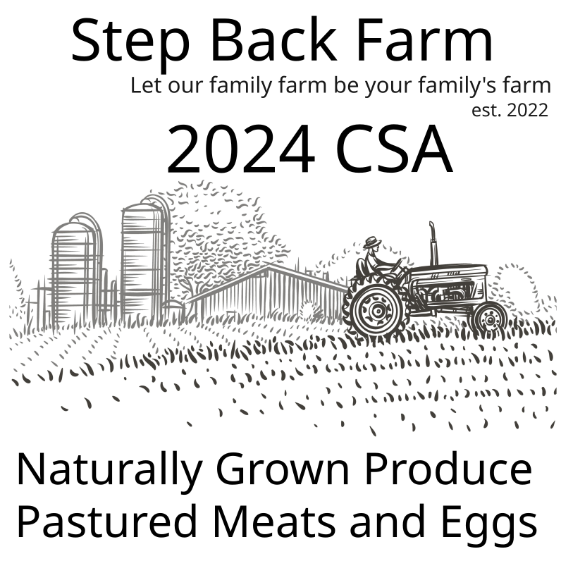 2024 CSA – Step Back Farm